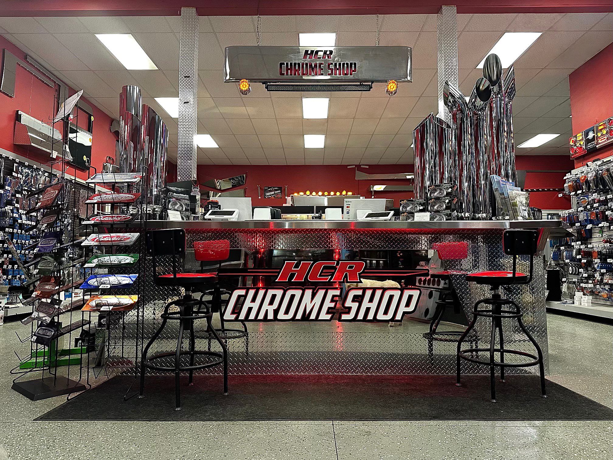 Fully stocked Chrome Shop | HCR Chrome Shop